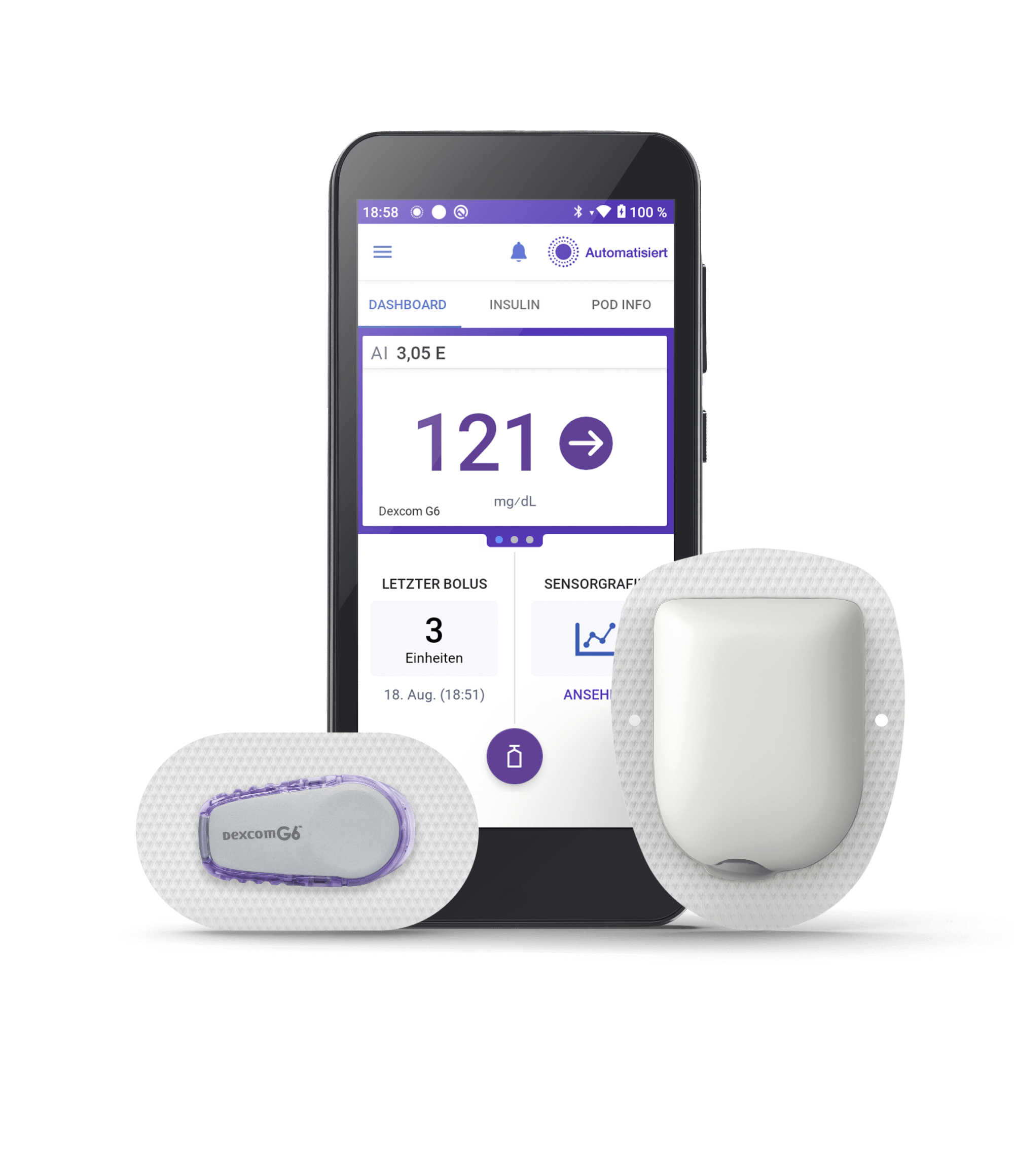 Dexcom G6 rtCGM und Omnipod 5 | Dexcom Dexcom G6 rtCGM und Omnipod 5 | Dexcom